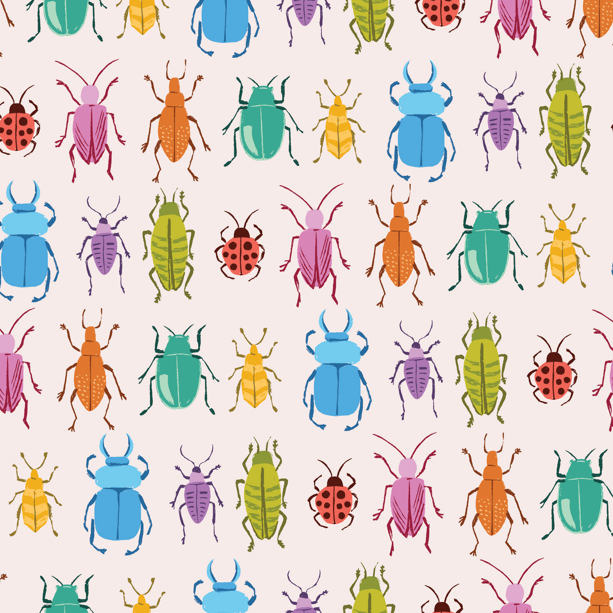 Rainbow Beetles X Jenny Koland – Funky Paper Co