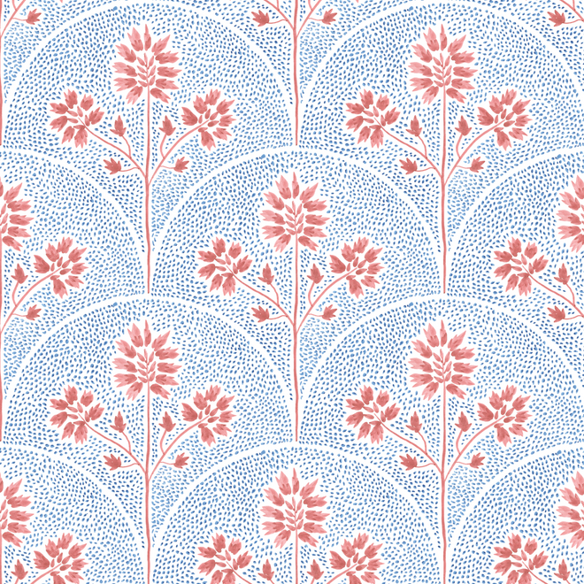 Blue Wallpaper – Funky Paper Co