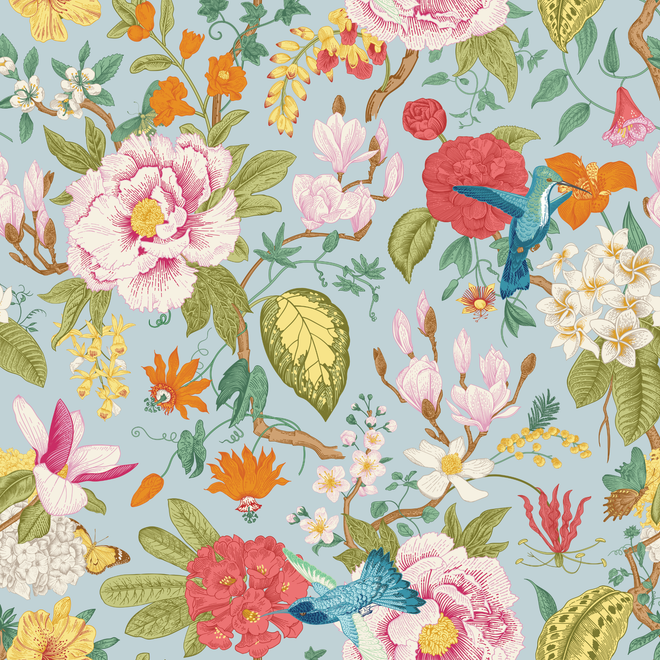 Blue Wallpaper – Funky Paper Co