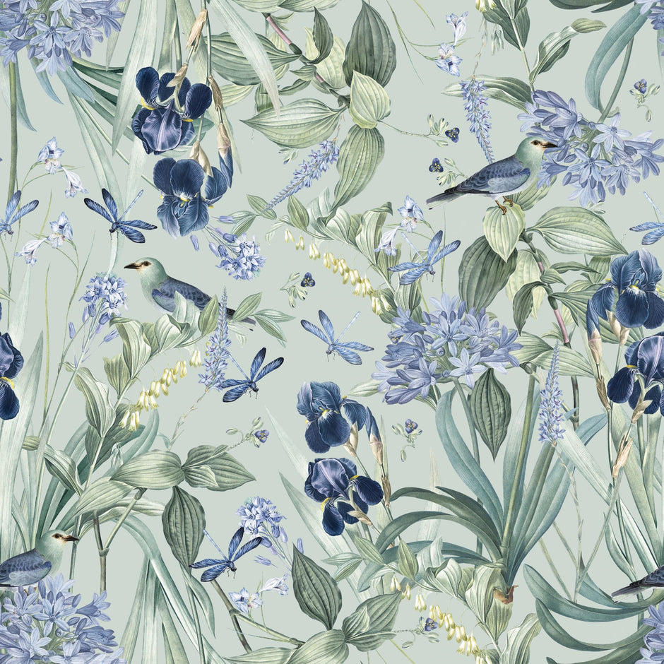 Blue Wallpaper – Funky Paper Co