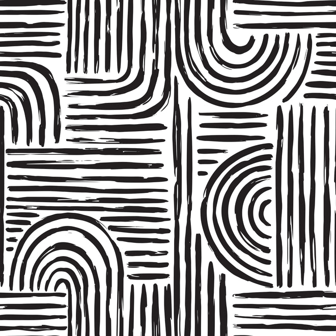 Black and White Wallpaper – Funky Paper Co